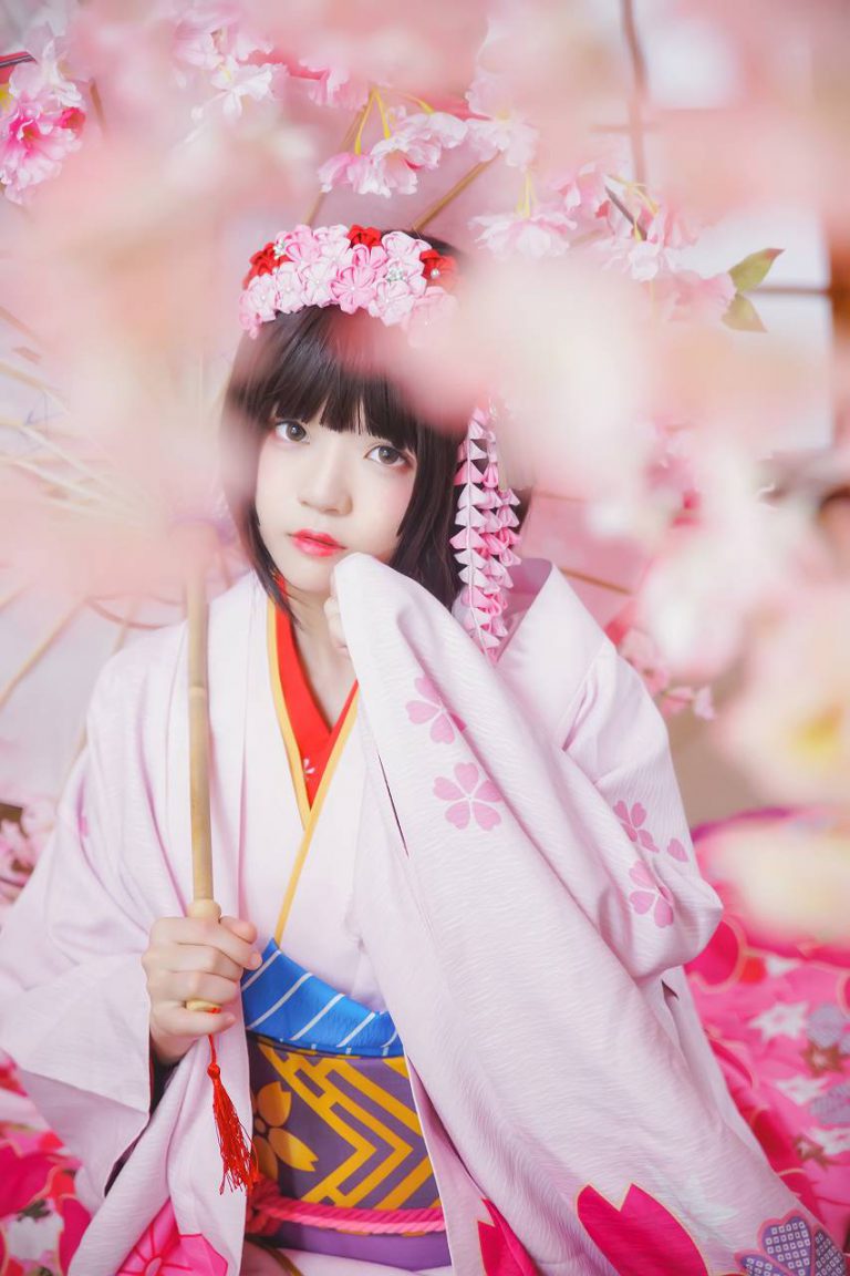 「siro-1088」桜桃喵cos加藤惠系列之和服(23P/368MB) - 图萌社