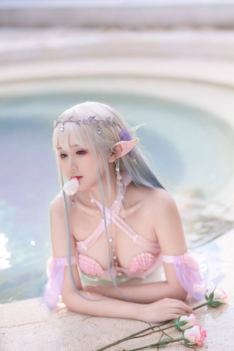 「三度_69」温泉美人鱼 – 贝壳(40P/3V/322MB) - 图萌社