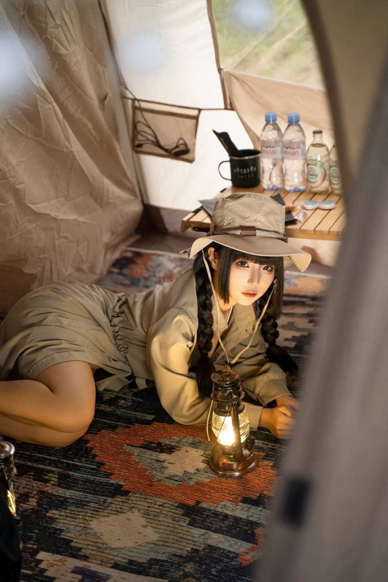 「蠢沫沫」帐篷里的小故事 – 《露营》(53P/846MB) - 图萌社