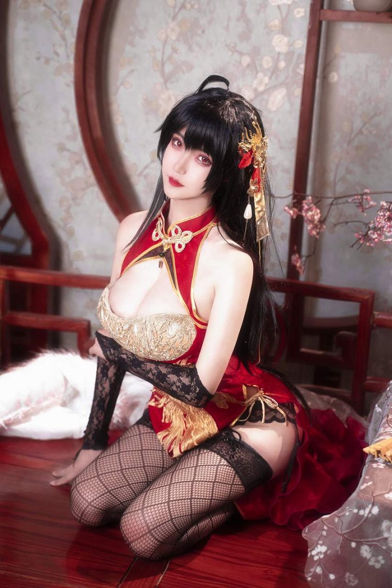 「Seya-狮砸」碧蓝航线 – 大凤 旗袍(14P/149MB) - 图萌社