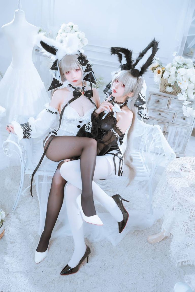 「魅瞳Meroko」COS素材 – 可畏兔女郎(97P/1.1GB) - 图萌社