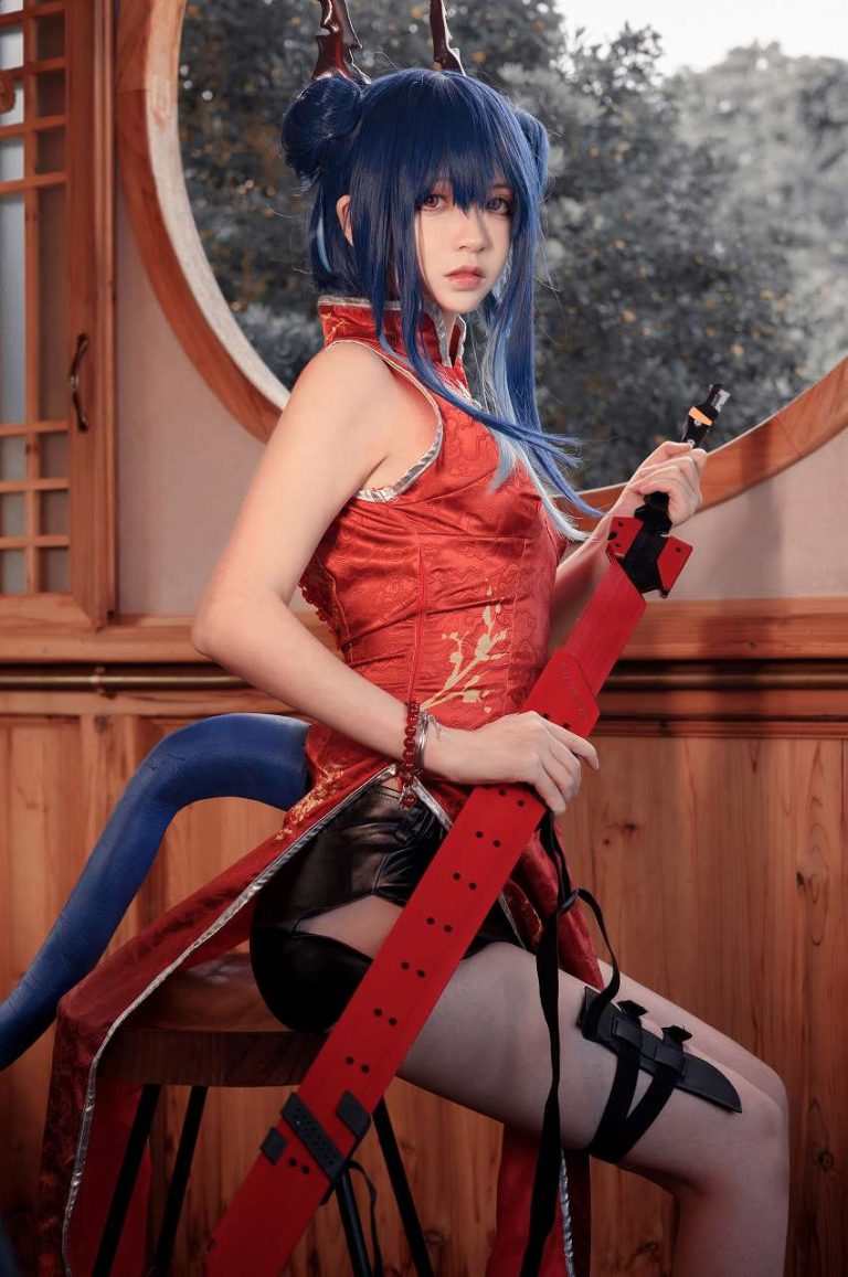 「疯猫ss」COS素材 – 陈 旗袍(19P/478MB) - 图萌社